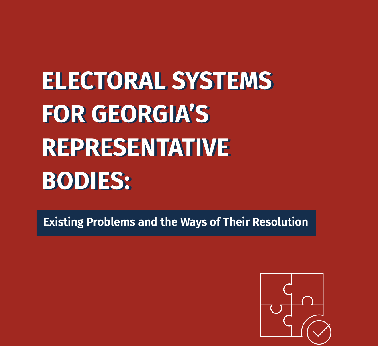 Electoral systems for Georgia's representative bodies - European ...